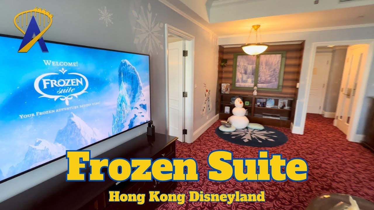 MyDisneyFix | Frozen Suite Tour from Disneyland Hotel Hong Kong ...