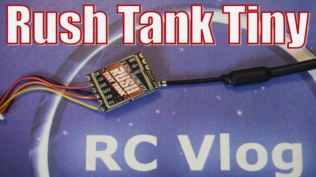 Rush Tiny Tank Mini 48CH Smart Audio FPV Transmitter | RCVlog
