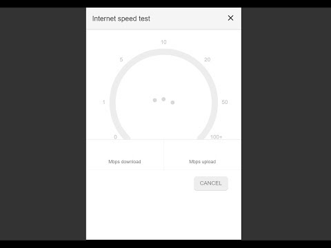 My Internet Speed Test using Google Internet Speed Test (Sky Broadband)