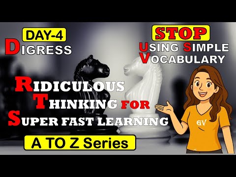 DAY-4 | A to Z Vocabulary Series | D-WORDS | Improve Your English Vocabulary @GrammarVision