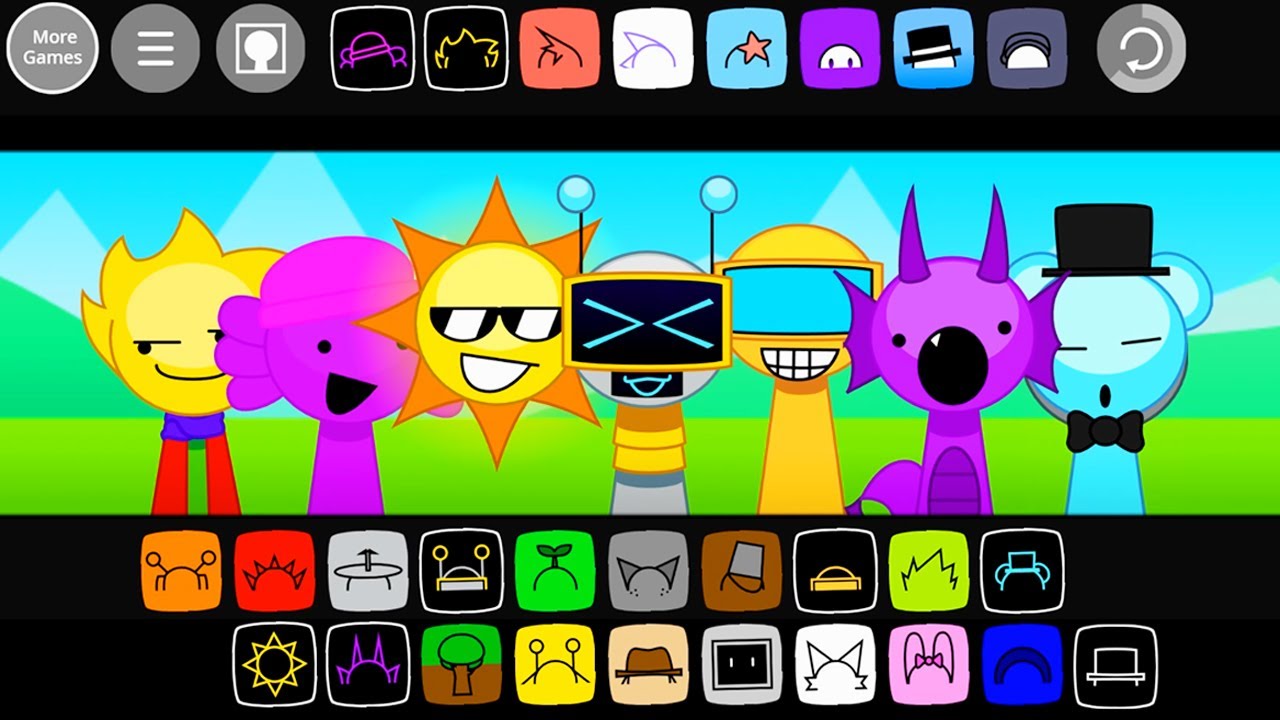 New Incredibox Sprunki 2 All Phases | Sprunki Sprunkr 2.0 Mod