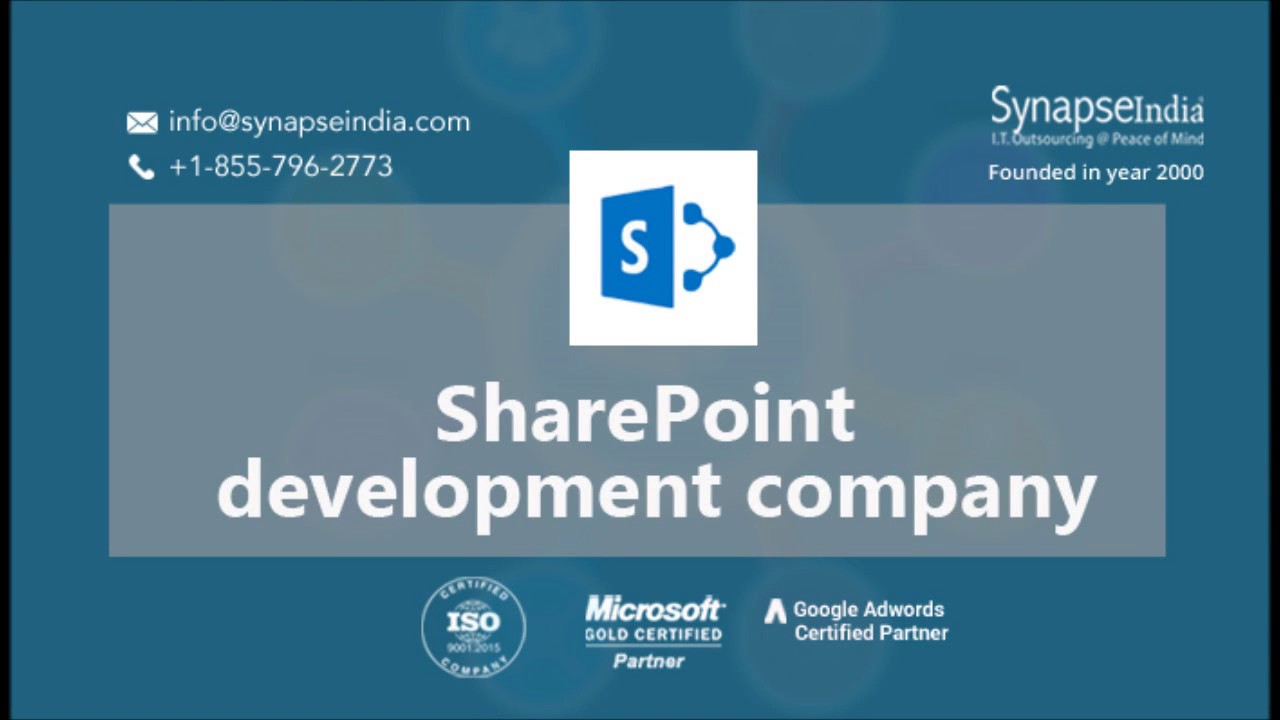 Sharepoint Website Development by SynapseIndia