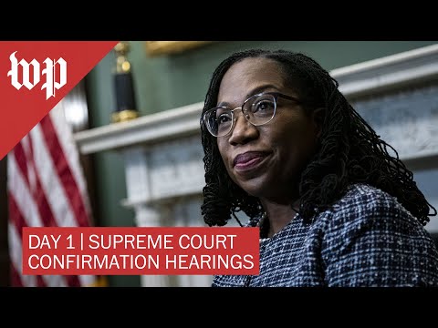 First day of Ketanji Brown Jackson’s Supreme Court confirmation hearings - 3/21 (FULL LIVE STREAM)