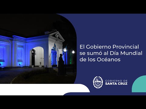 El Gobierno Provincial se sumó al Día Mundial de los Océanos