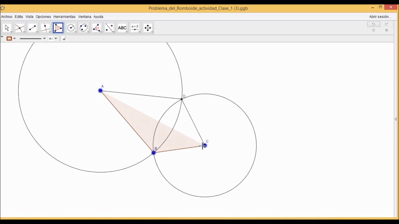 TUTORIAL ROMBOIDE CON GEOGEBRA