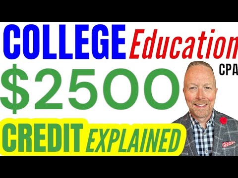 $2,500 College Educational Tuition Tax Credit American Opportunity Credit vs Life Learning Credit