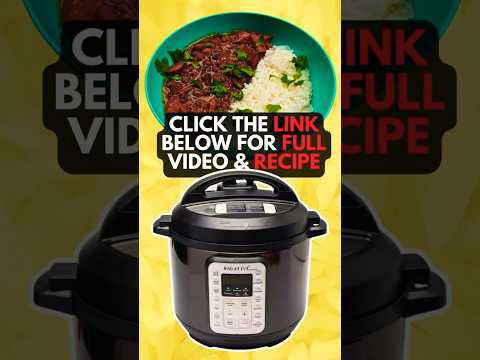 The BEST Instant Pot Red Beans and Rice | Quick & Easy Flavorful Recipe!