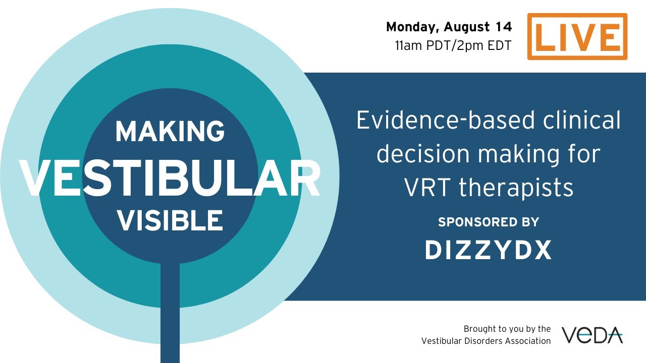 DizzyDx: Evidence-based clinical decision making for VRT therapists