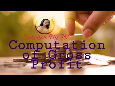Entrepreneurship | Computation of Gross Profit