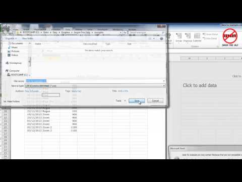 Importing and Exporting Data in Excel | Gary Schwartz's Blog