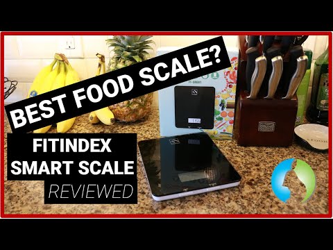 BEST FOOD SCALE - FITINDEX SMART FOOD SCALE REVIEW - HOW TO USE THIS FOOD SCALE FOR BEST RESULTS!