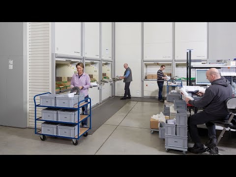 Optimal space utilization with the Hänel Multi-Space® at GERSTEL GmbH & Co. KG