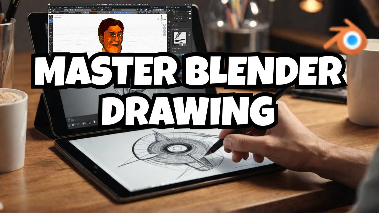 Revolutionary 2D Drawing Techniques to DOMINATE Blender