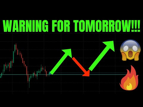 π₯ WARNING FOR TOMORROW! SPY, ES, QQQ, NQ, NVDA, AAPL, TSLA PREDICTIONS! π