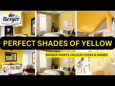 Top 10 Yellow paint color codes Berger Paints ! Berger Paints Yellow Colour Codes | Yellow Colour