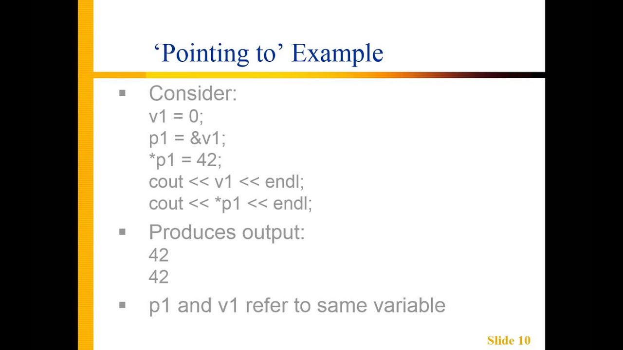 Pointers - PPT