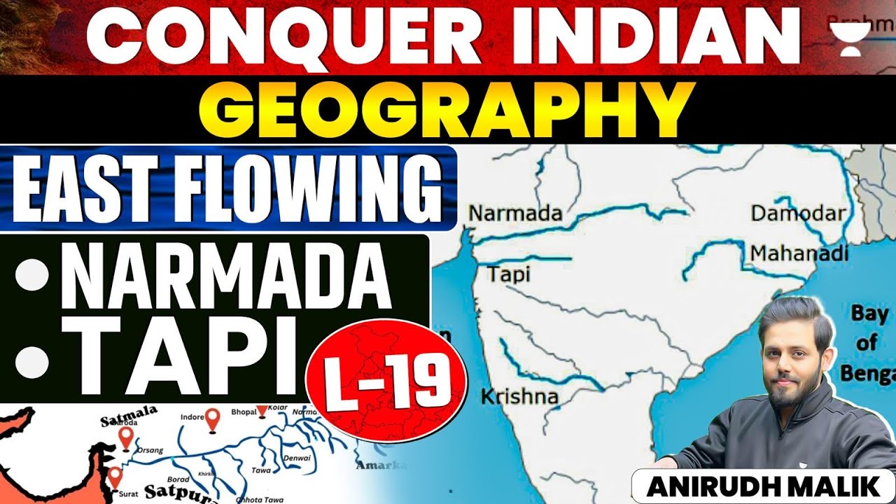 Exploring the Narmada River and Other Major West-Flowing Rivers of ...