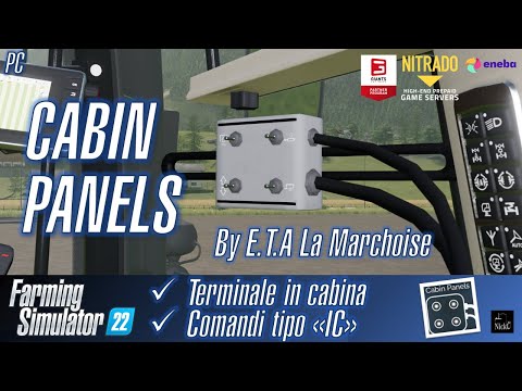 Steam Community :: Video :: FS22 🎛️ CABIN PANELS - Comandi in cabina ...