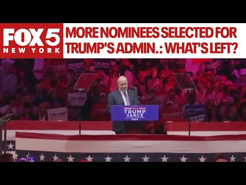 More nominees selected for Trump's administration: What's left?