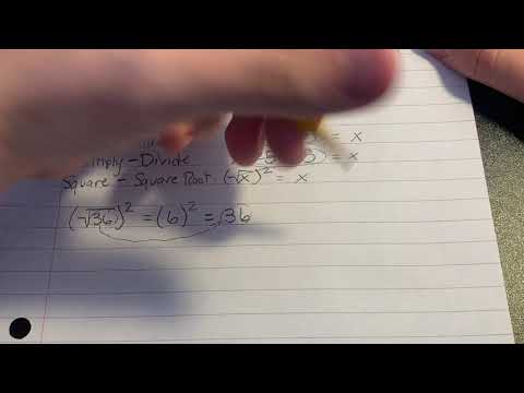 Squaring Square Roots
