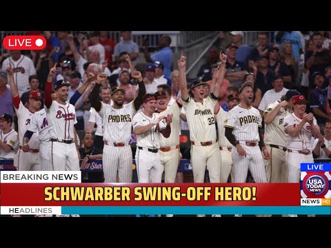 Kyle Schwarber’s Historic Swing-Off Wins 2025 MLB All-Star Game! । USA TODAY NEWS