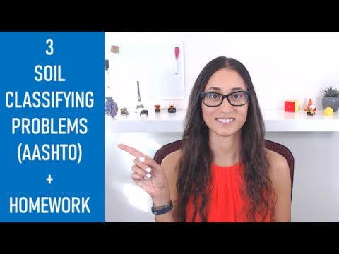 FE Civil Geotechnical Engineering - Classify Soil Using AASHTO