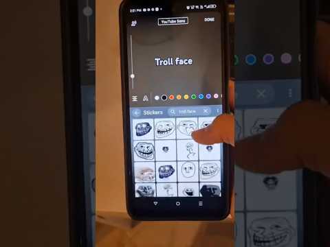 TROLL FACE IN STICKERSπ #smartphone #shorts #trollface #memes #stickers #viralshort #trend #blowup