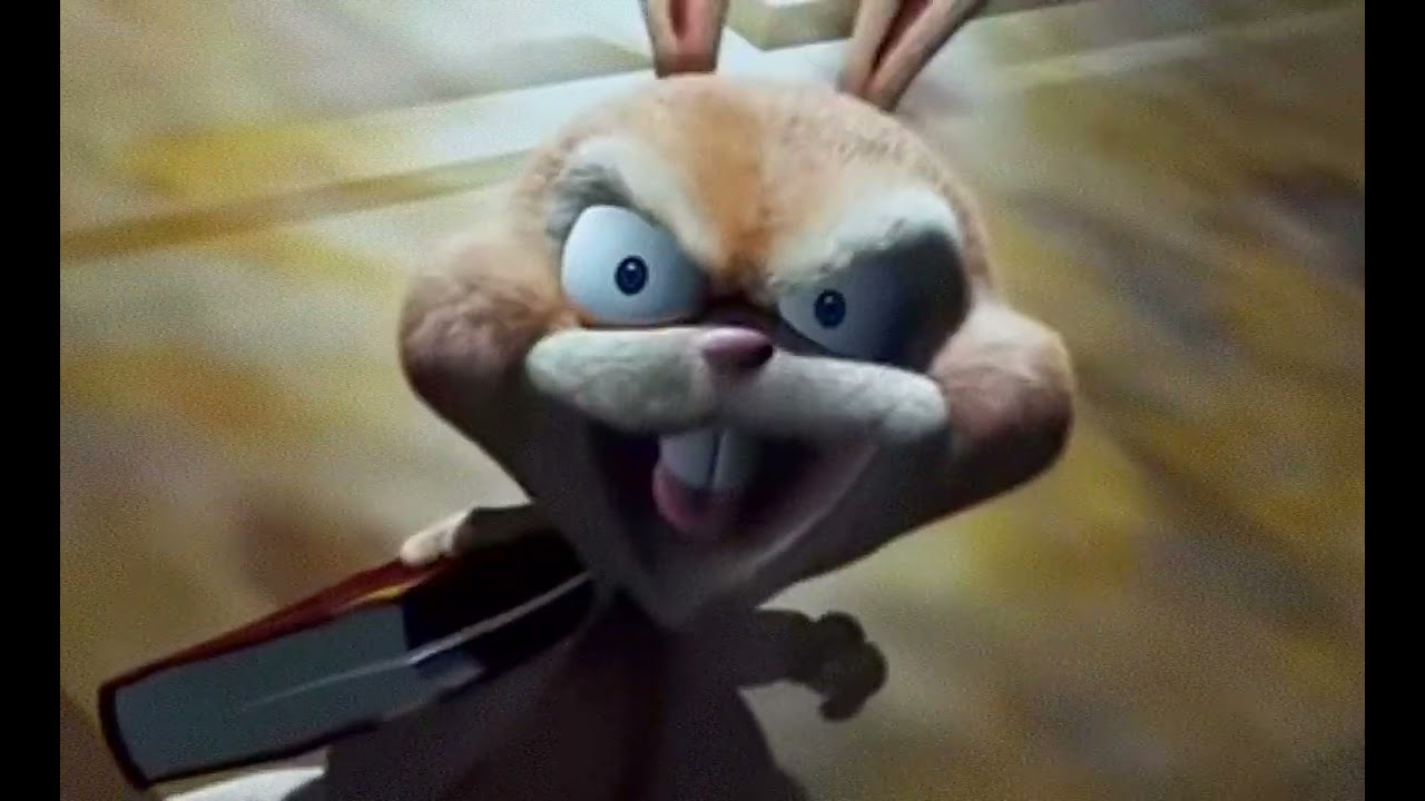 CONEJO LLORANDO Y RIENDO MEME