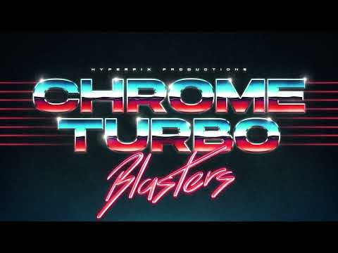 1980s / Synthwave Text Effect and Logo Style