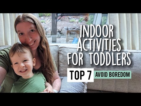 Top 7 Indoor Activities to Entertain your Toddler - Toddler Activity Ideas for 1 & 2 Year Olds