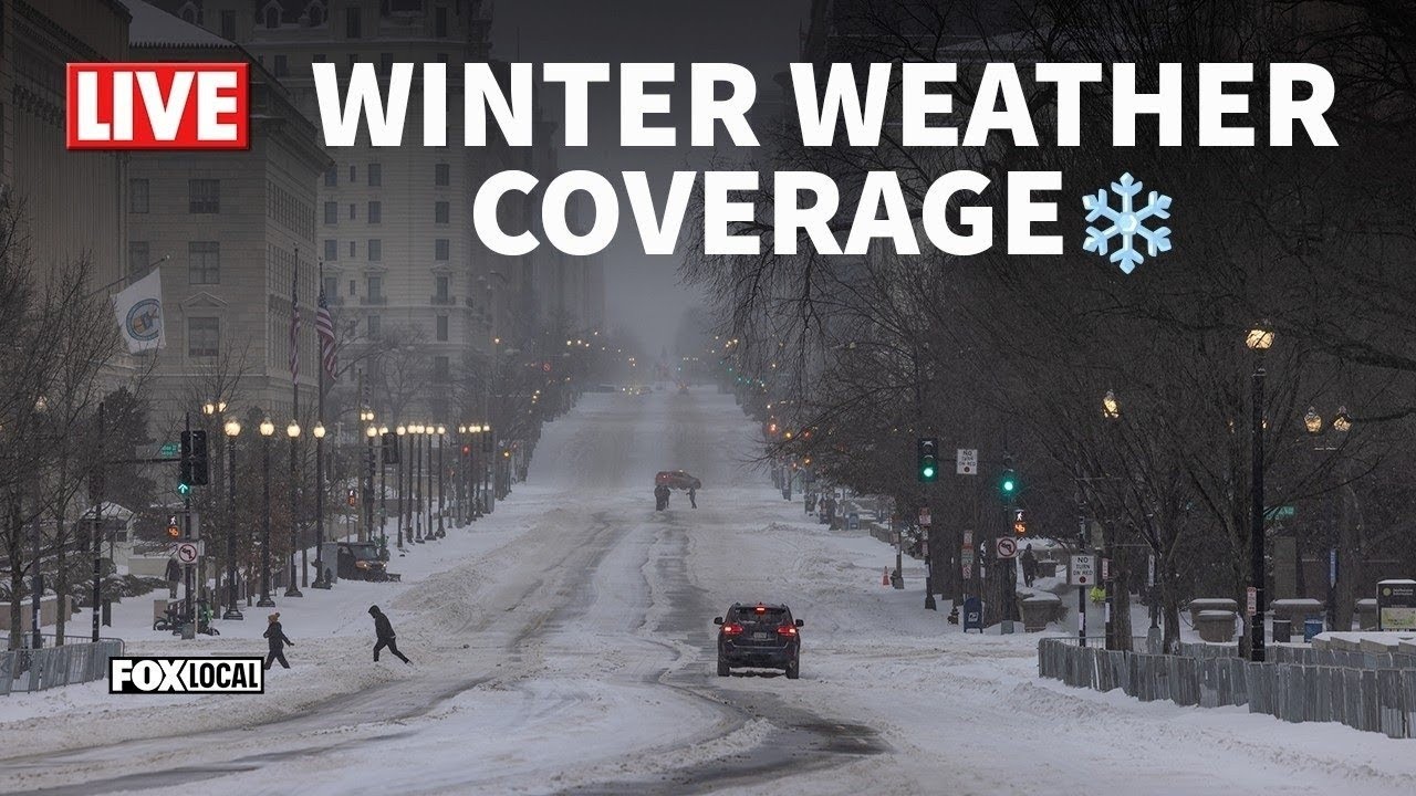 LIVE COVERAGE: Winter Weather Hits the DMV