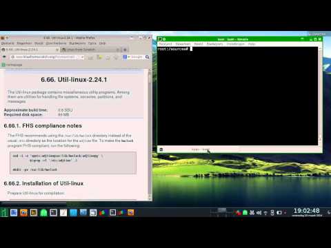 LFS Systemd Tutorial Chapter 6 6.65. D-Bus-1.8.0 & 6.66. Util-linux-2.24.1