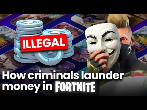 We know HOW criminals use Fortnite to make REAL money with V-Bucks!