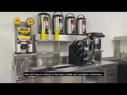 One-stop Milk Tea Shop Bubble Tea Equipment Juice Bar Equipment Full Set