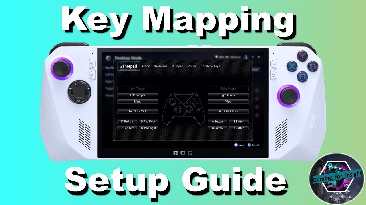 Gamepad Setup Guide in Armory Crate - ASUS ROG Ally