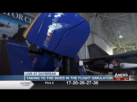 Taking to the skies in Ashland flight simulator