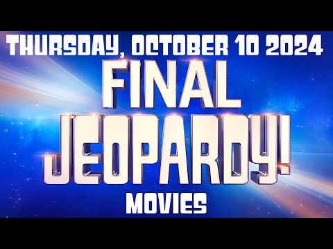 FINAL JEOPARDY October 10 2024 (Movies) FULL ANSWER! More than 25 cast members from this 1990 film