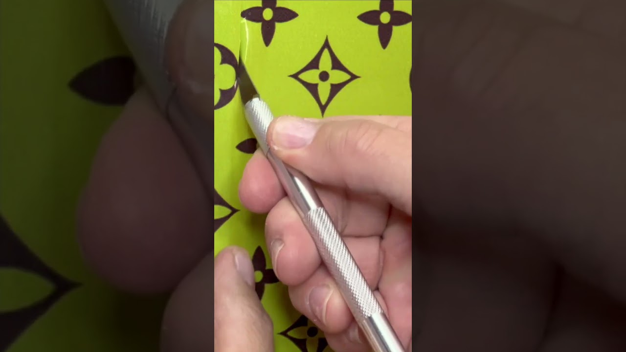 Small home office Louis Vuitton inspired file cabinet you can make yourself