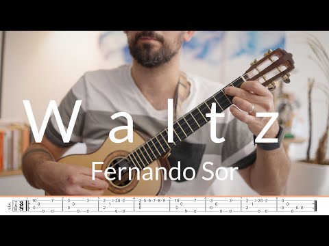 Waltz - Fernando Sor | Ukulele Fingerstyle Tab | Grade 3