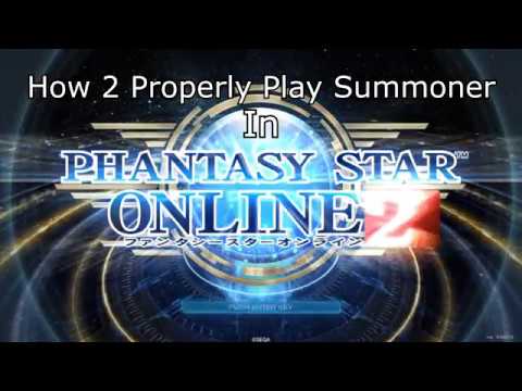 Steam Community :: Video :: How 2 Play Summoner in PSO2 (With Lu from ...