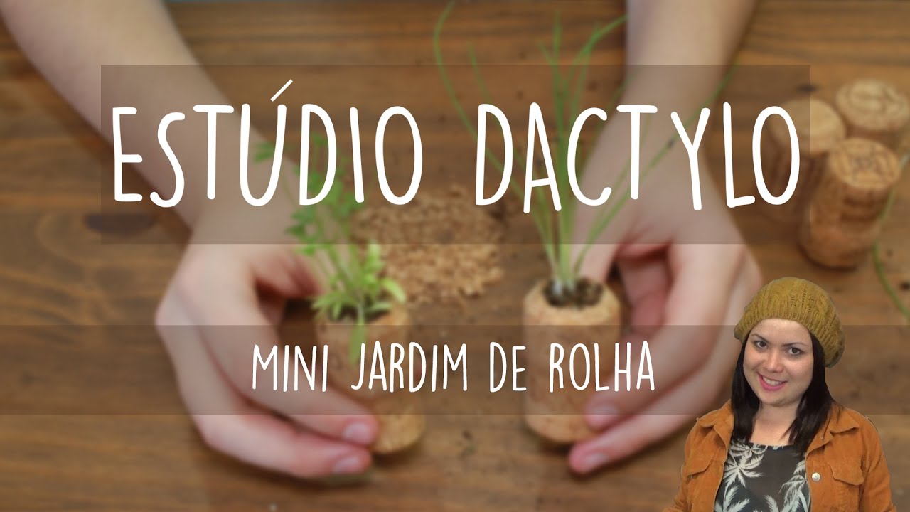 Estúdio Dactylo - Mini Jardim de Rolha