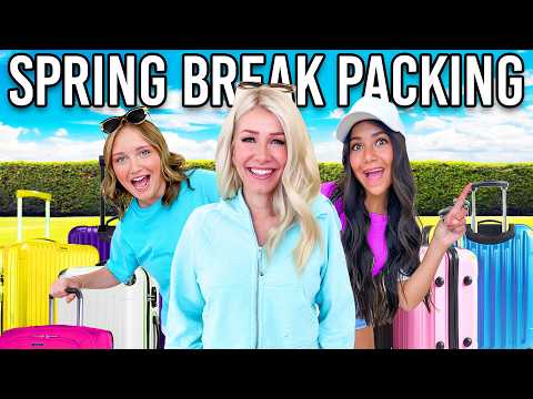 PACKiNG AND FLYING to SPRiNG BREAK W/ 12 KiDS! ✈️ 🌺