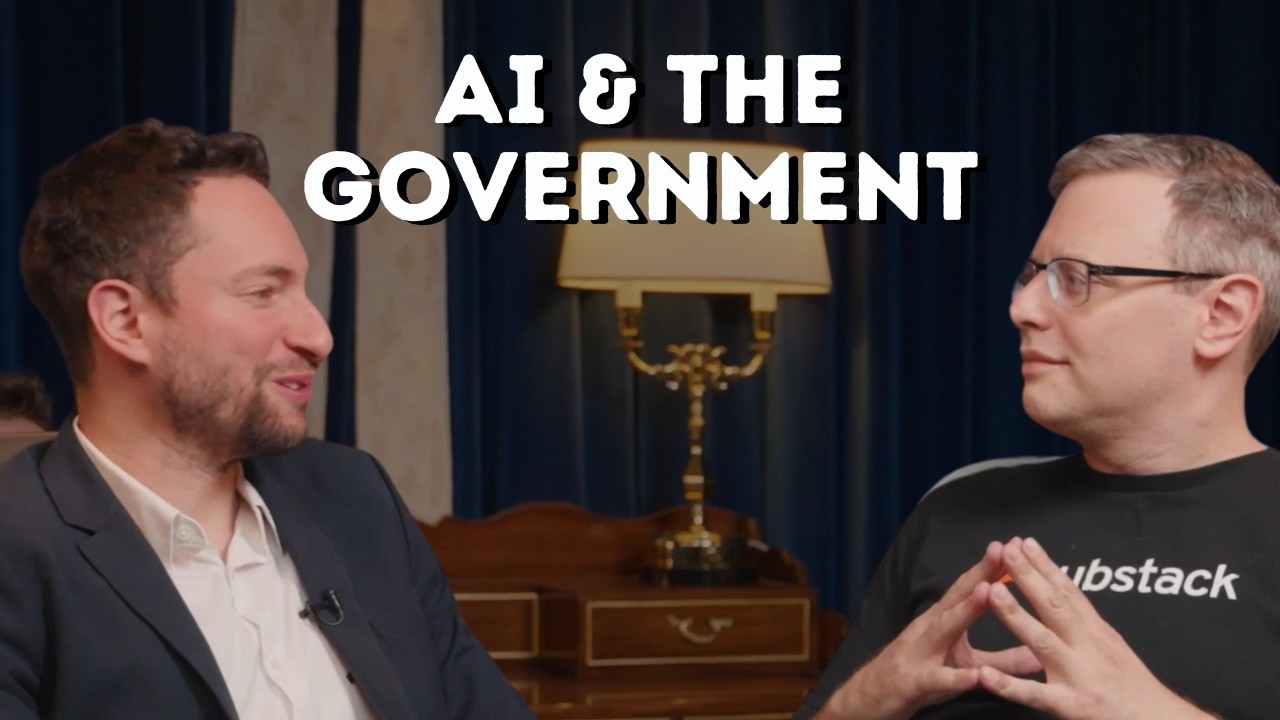 What AI Means for Anthropic, Washington, and Jobs | Econ 102 w/ Noah Smith