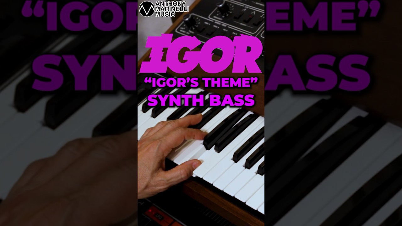 How to program the Synth Bass from Tyler the Creator’s “Igor’s Theme”  #tylerthecreator #igor
