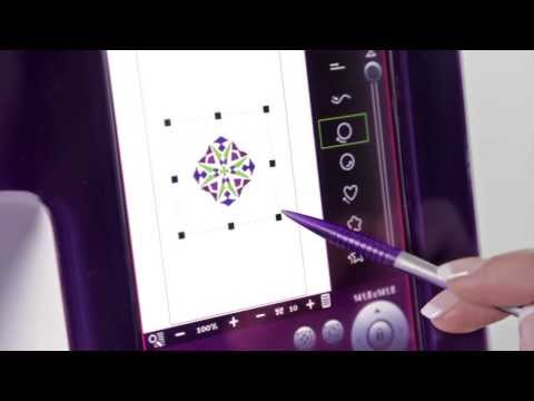 creative™ 4.5 Basic Shape Creator™ feature by PFAFF®