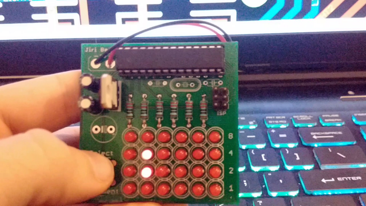 Binary clock prototype #2 - buttons update