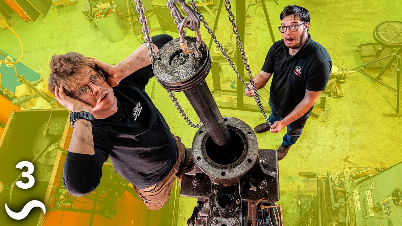 Broken Piston Rings…Re-Restoring The Steam Hammer - Part 3