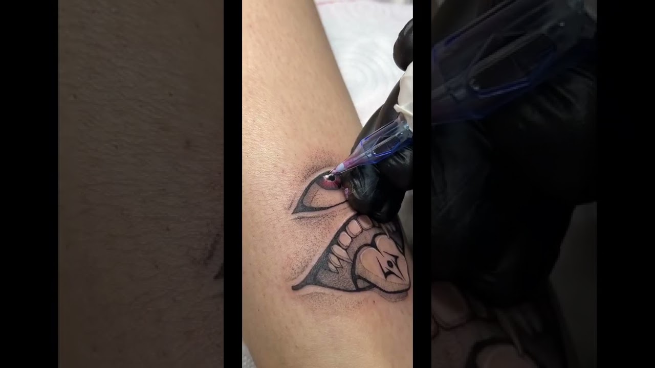 SUKUNA TATTOO #shorts #tattoo #anime #jujutsukaisen