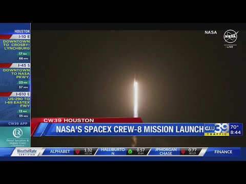 CW39 NASA Crew 8 Mission launch to ISS