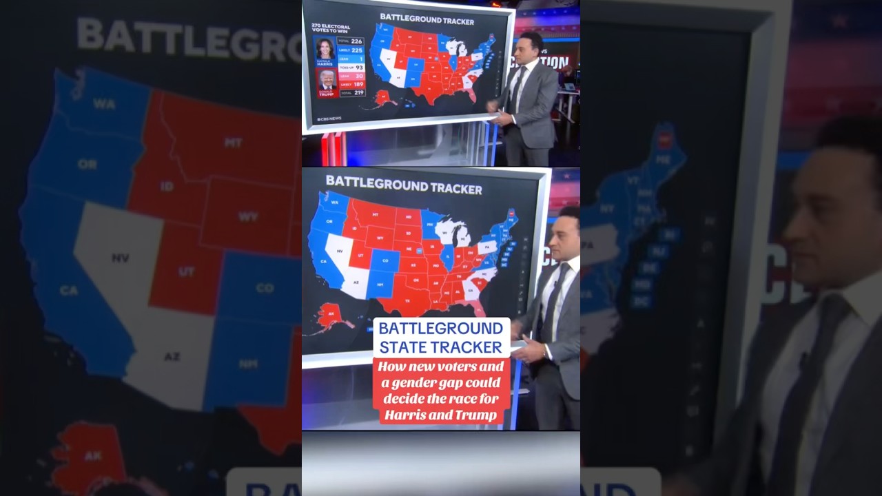 Key scenarios that could swing key states for Kamala Harris or Donald Trump #shorts